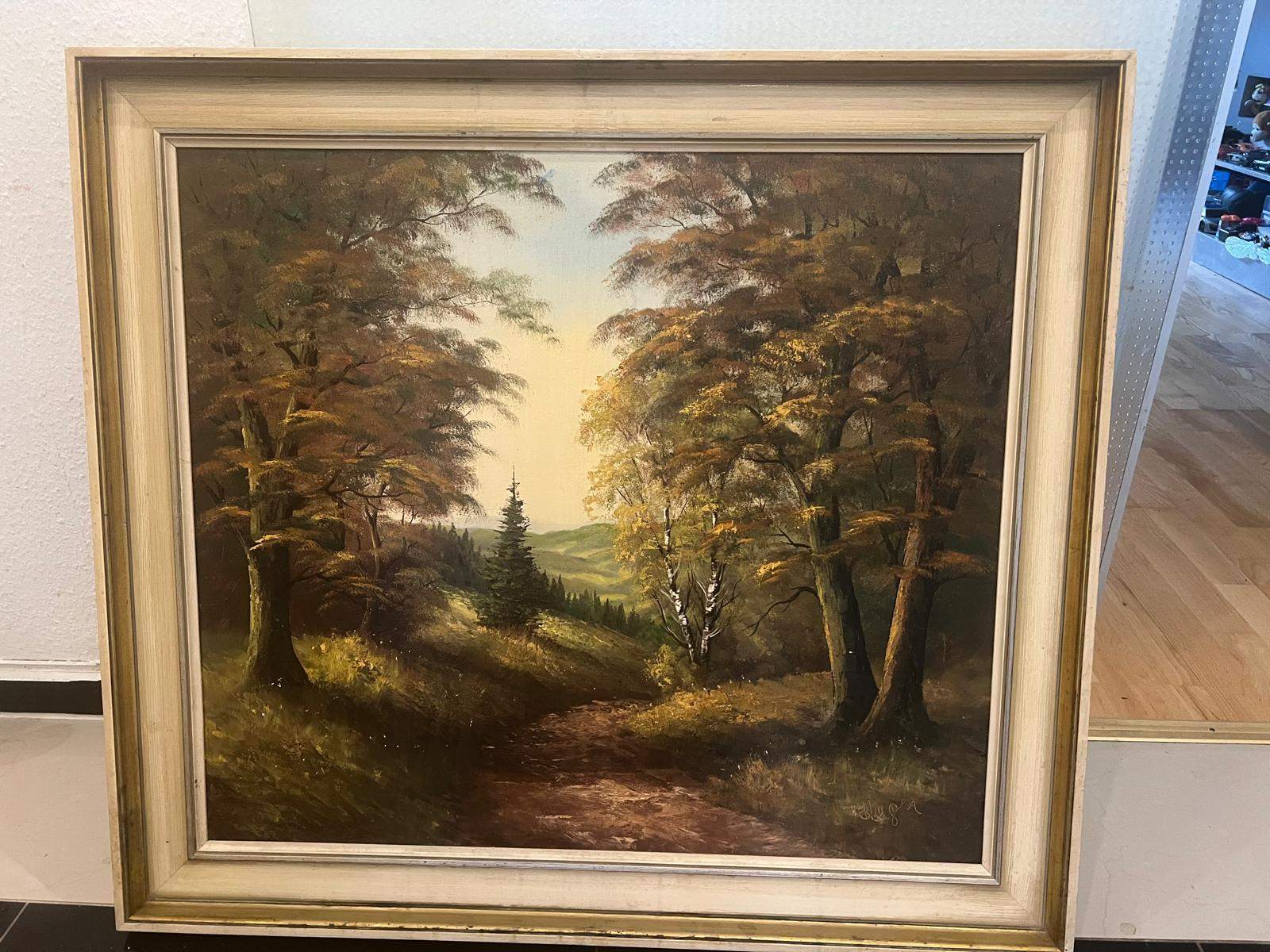 Öl Gemelde Hitlers bitte um Hilfe? (Bilder, Wert, Künstler)