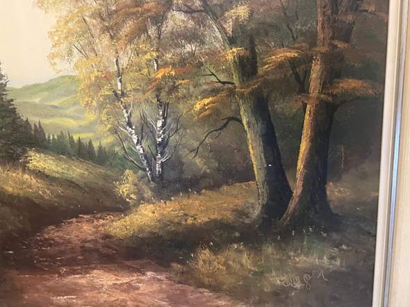 Öl Gemelde Hitlers bitte um Hilfe? (Bilder, Wert, Künstler)