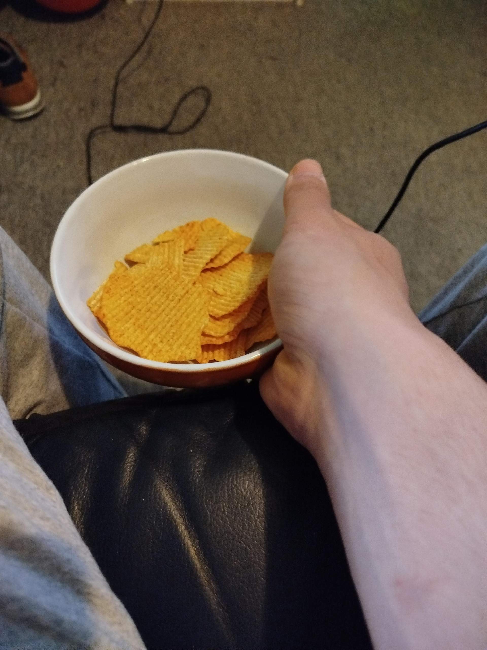 Ofenchips portion? (Kalorien, Fettabbau)