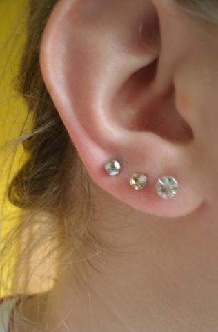 Ohrloch selber stechen, sind da Nerven? (Piercing, Ohrringe, Ohrpiercing)
