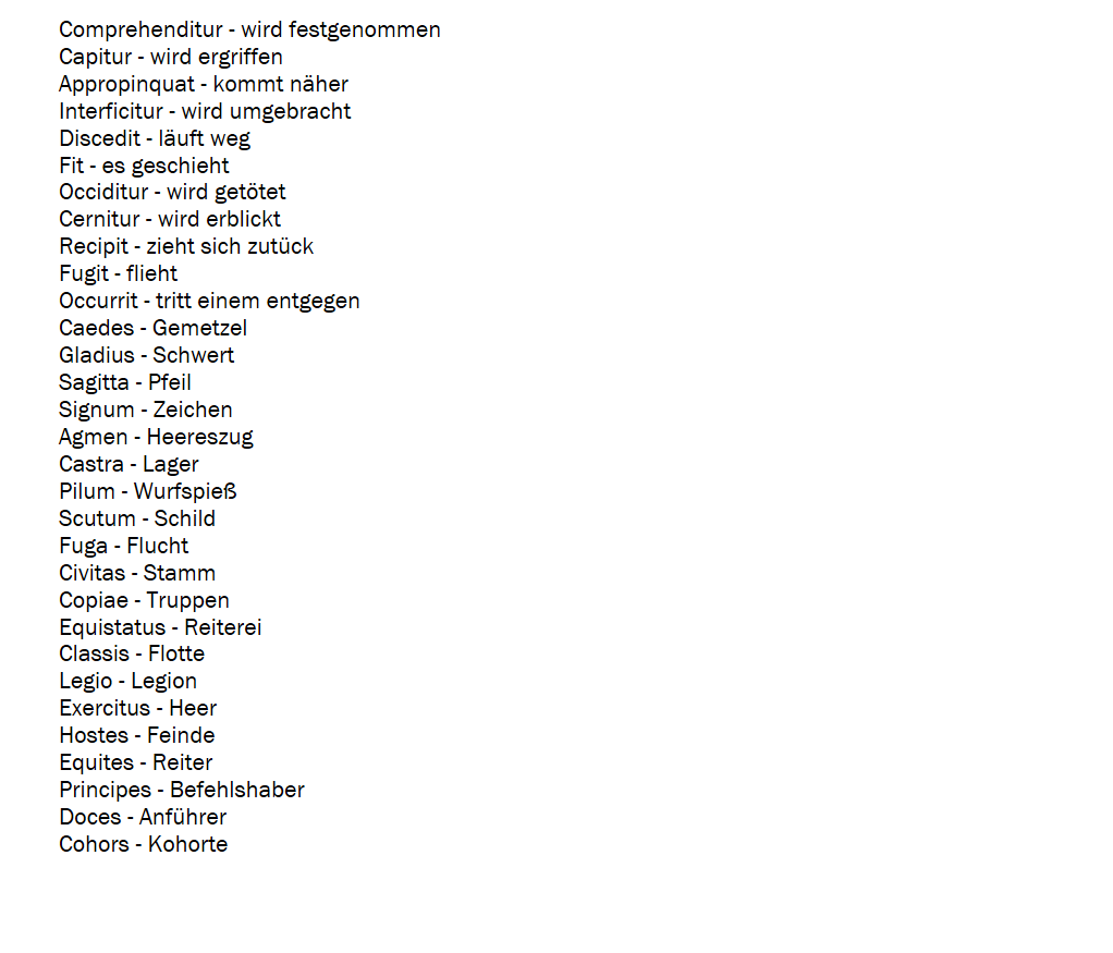 Orginaltext von Caesar für Schulaufgabe herausfinden? (Lernen ...