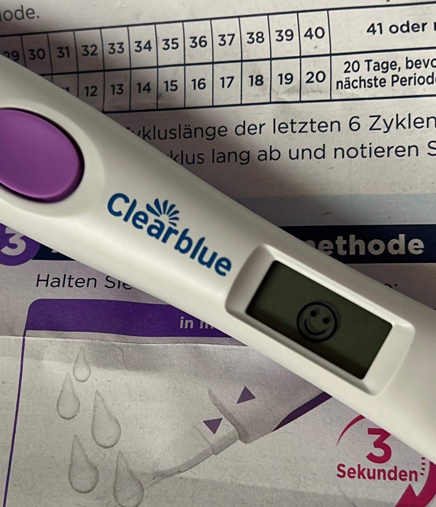 ovulationstest clearblue? (Sex, Schwangerschaft, Geschlechtsverkehr)