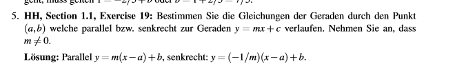 Parallel Verschiebung Funktion durch Punkte? (Computer, Schule, Mathematik)