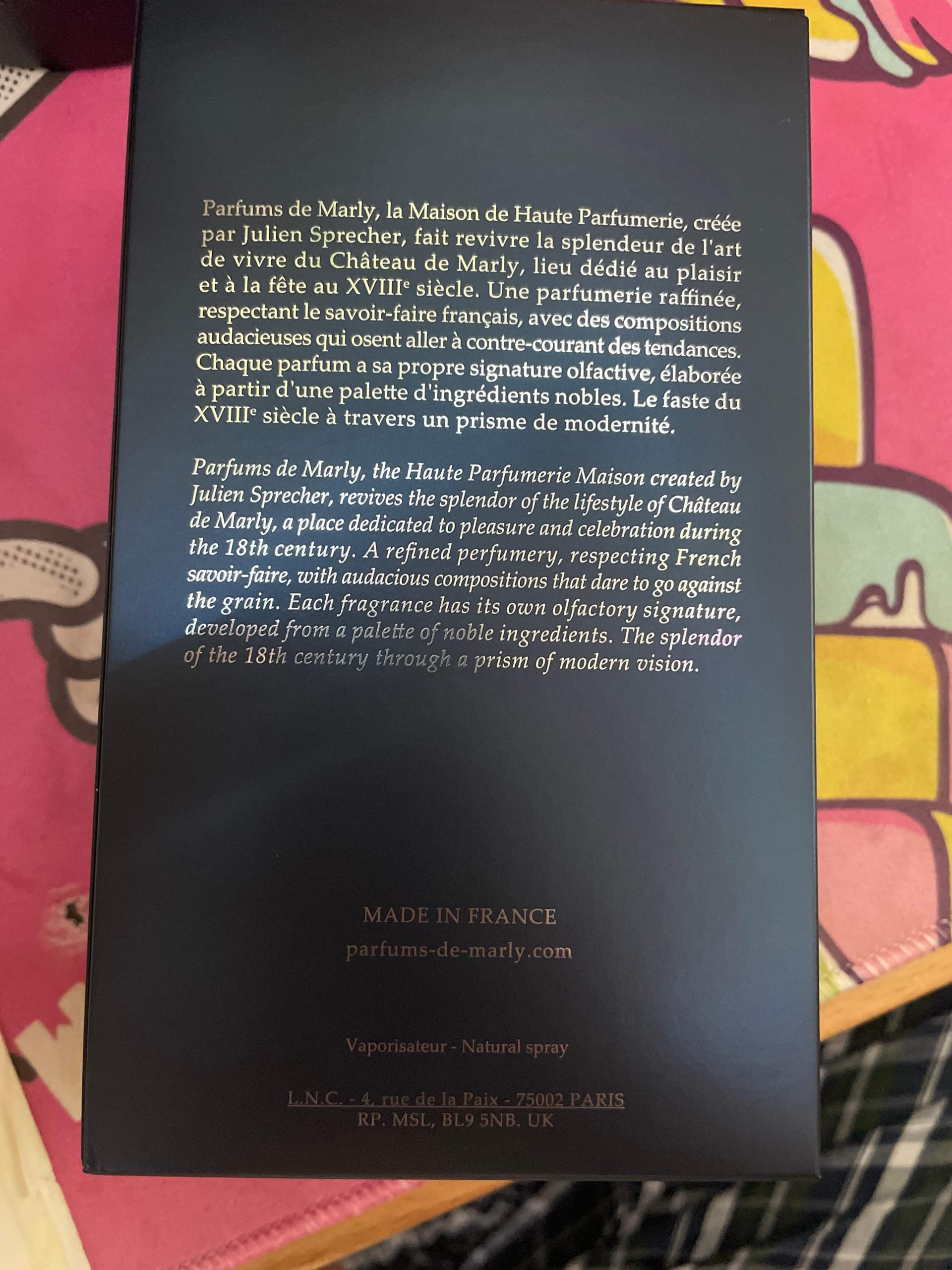 Parfums de Marly Layton fake? (Kosmetik, Parfüm, Duft)