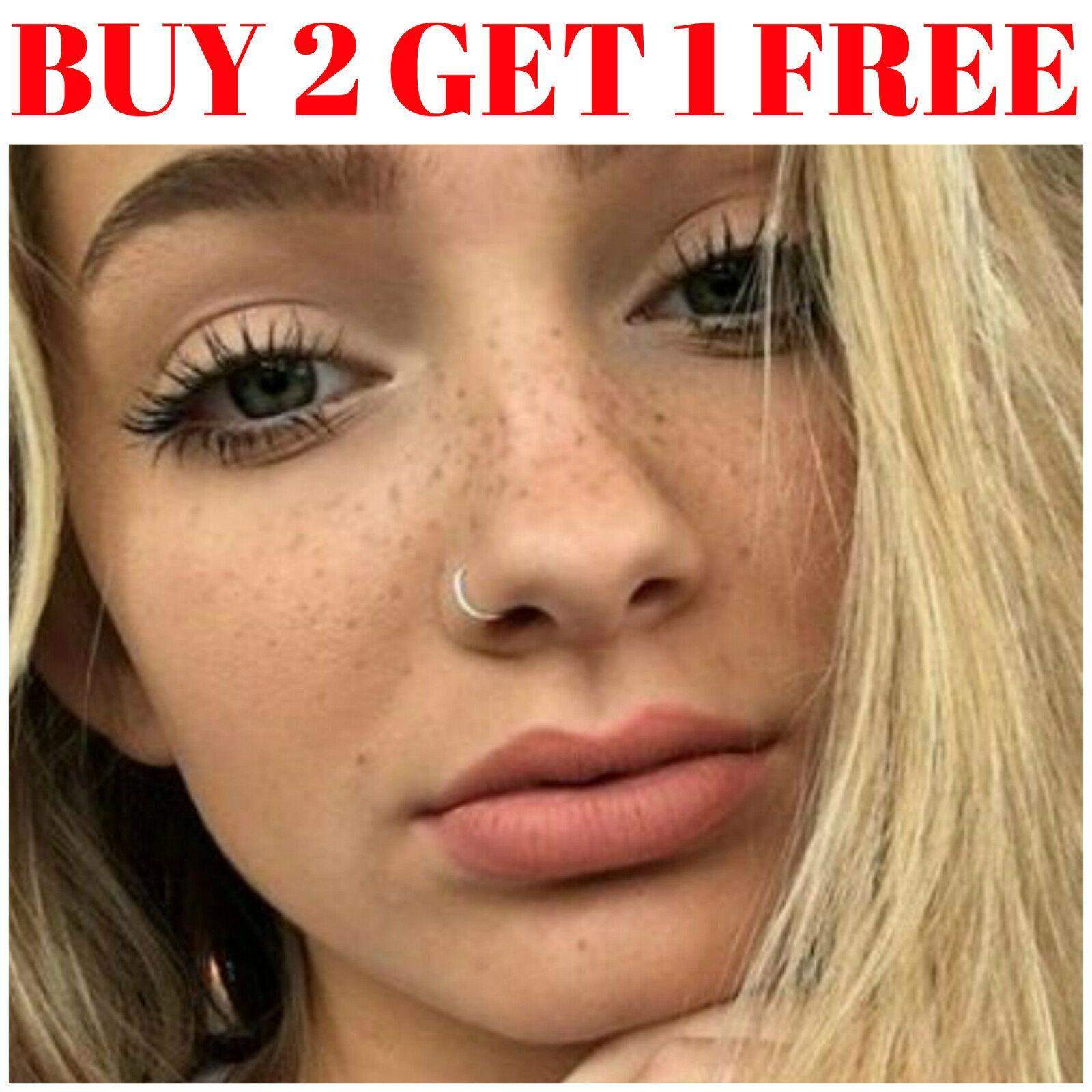 Passt das Loch für ein Nostril auf für ein seitliches Septum? (Piercing ...