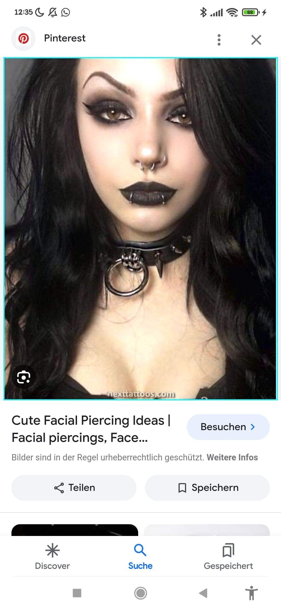 Passt das und darf ich mir schon diese piercings stechen lassen und ...