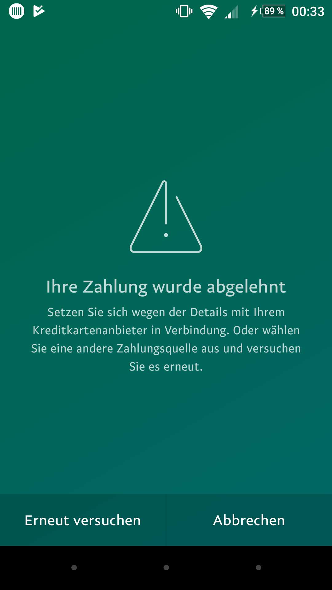 Paypal zahlung wurde abgelehnt? (kaufen) Paypal zahlung wurde abgelehnt? (kaufen)