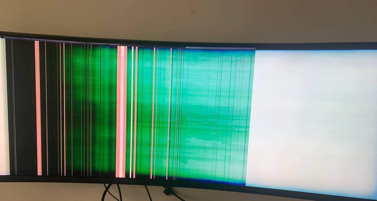 PC Bildschirm seit längerem Defekt, aber geht dann wieder? (Computer ...