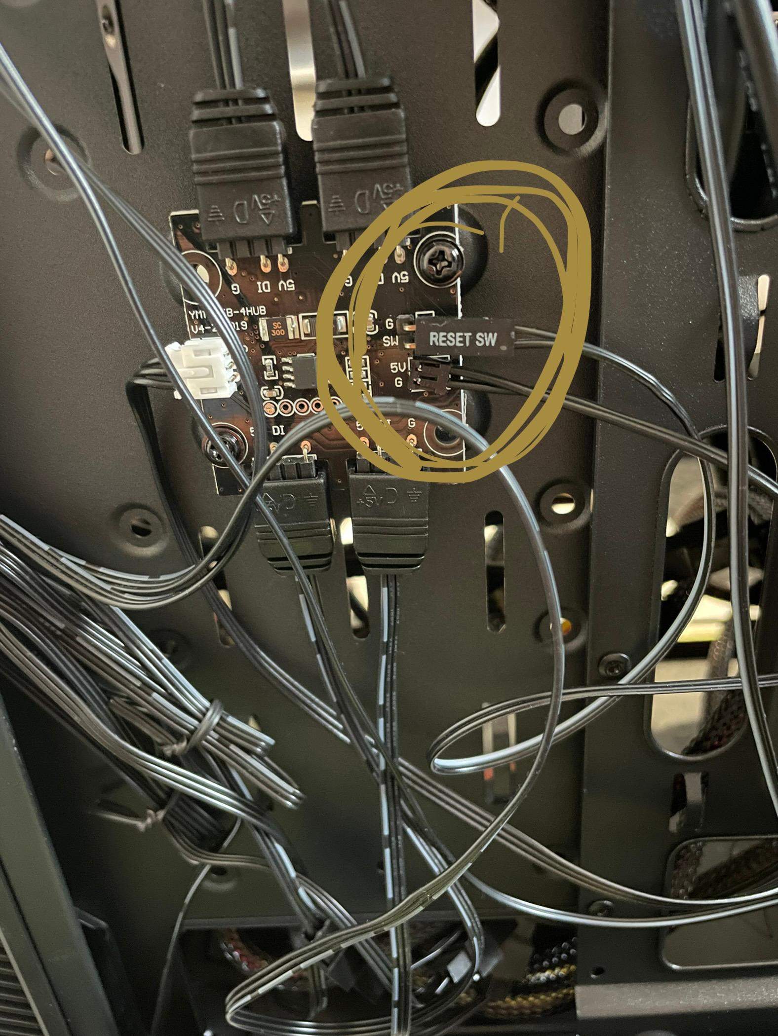 Pc Fragen zum Kabel reset sw? (Gaming PC, CPU, Mainboard)