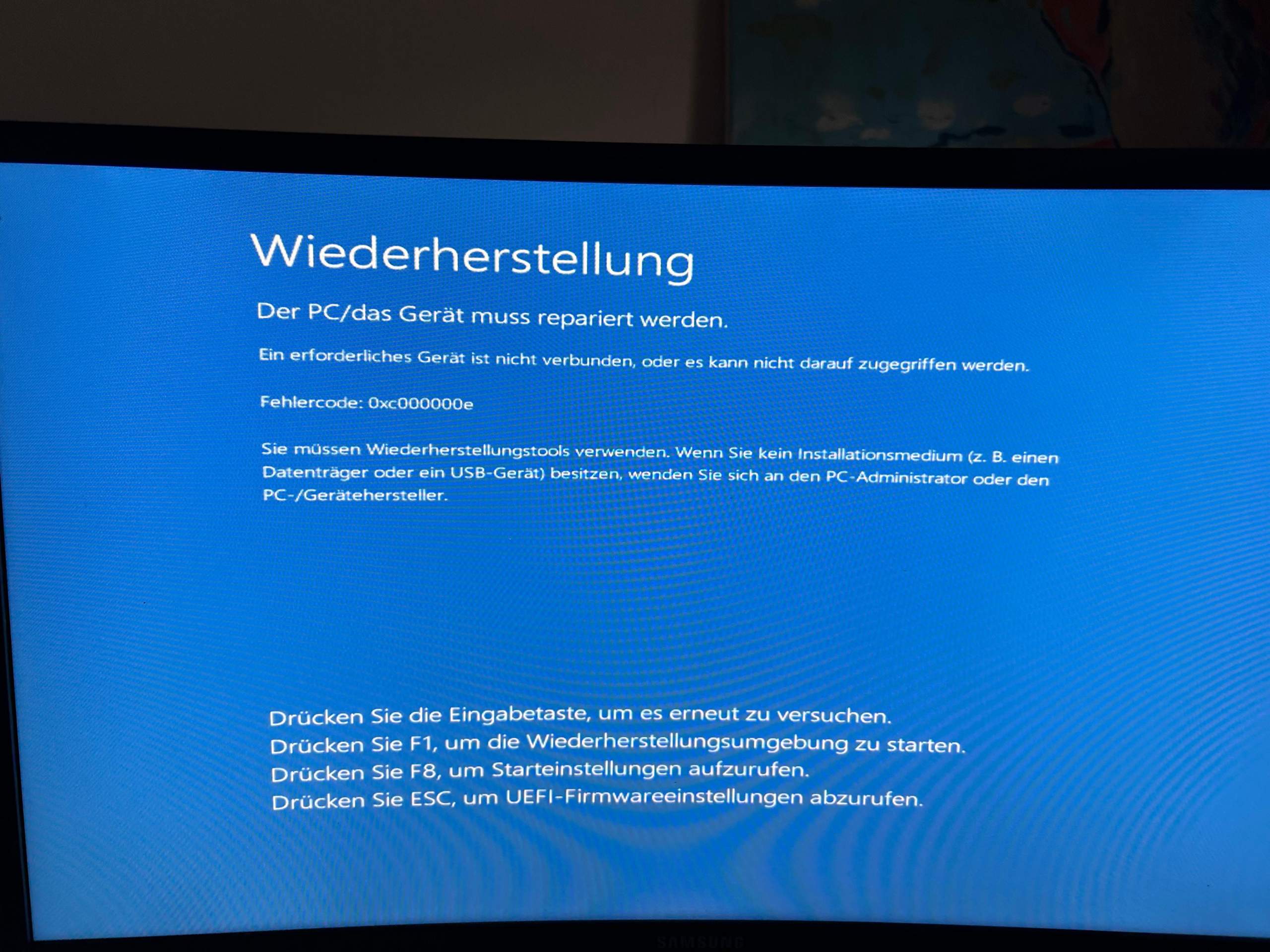 PC hat bluescreen? (System)