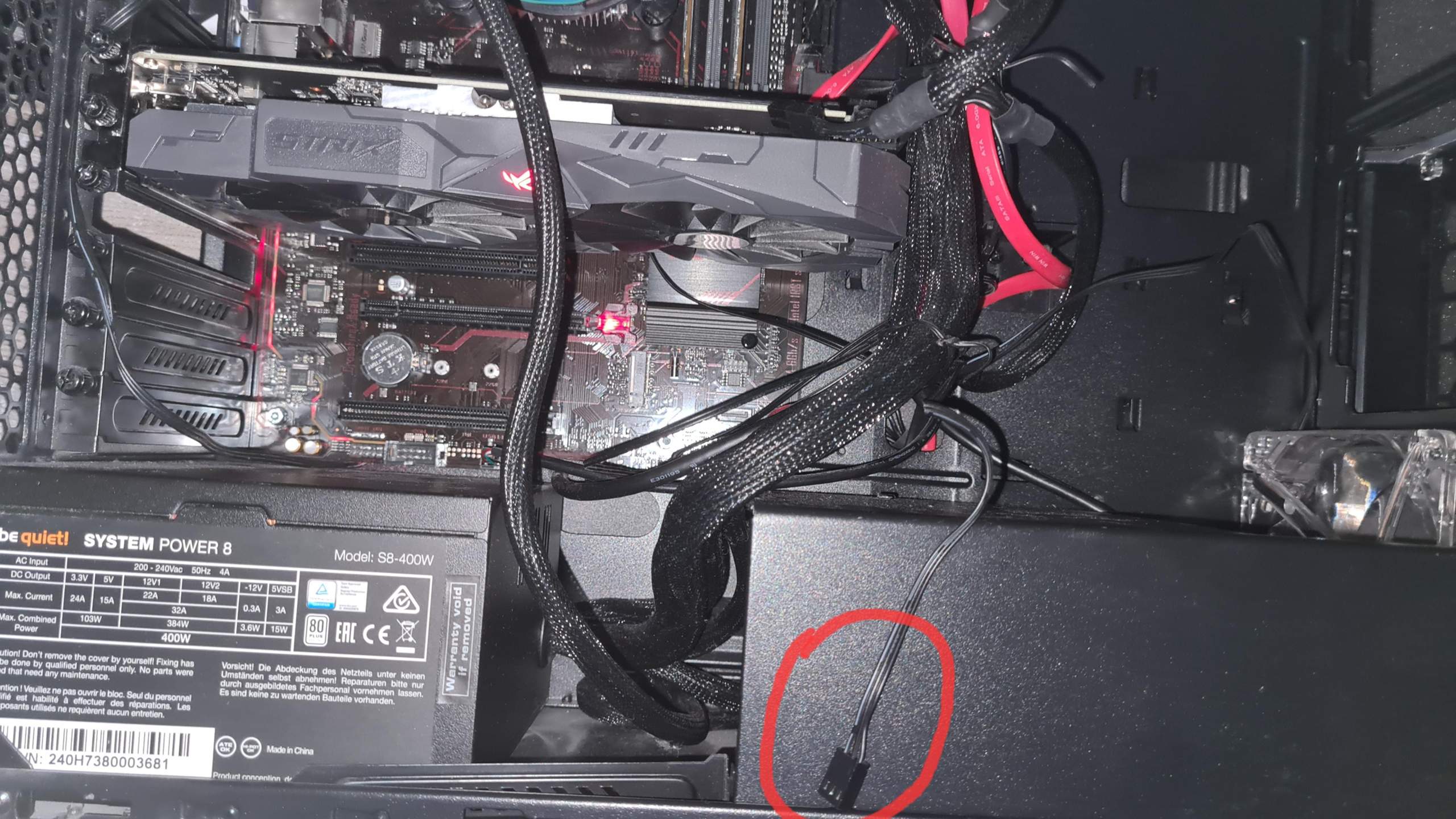 Pc lüfter anschließen? (Gaming PC, Mainboard, CPU-Kühler) Pc lüfter anschließen? (Gaming PC, Mainboard, CPU-Kühler)