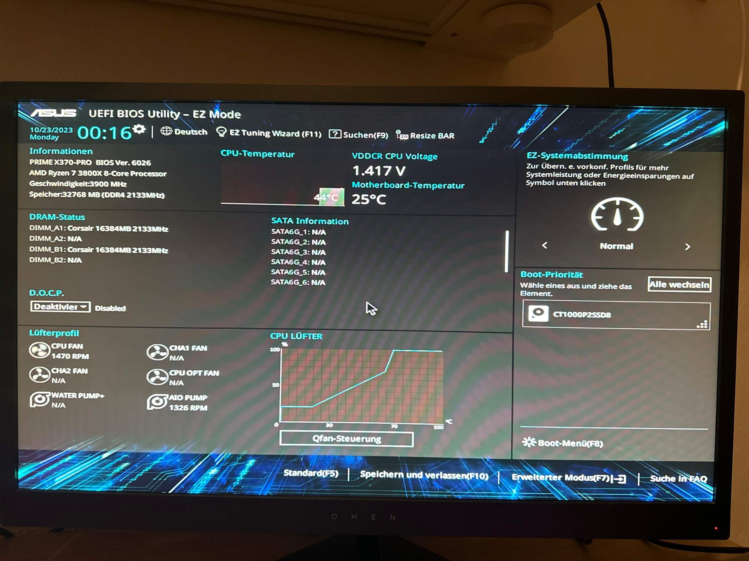 Pc startet immer im BIOS? (Windows, booten)