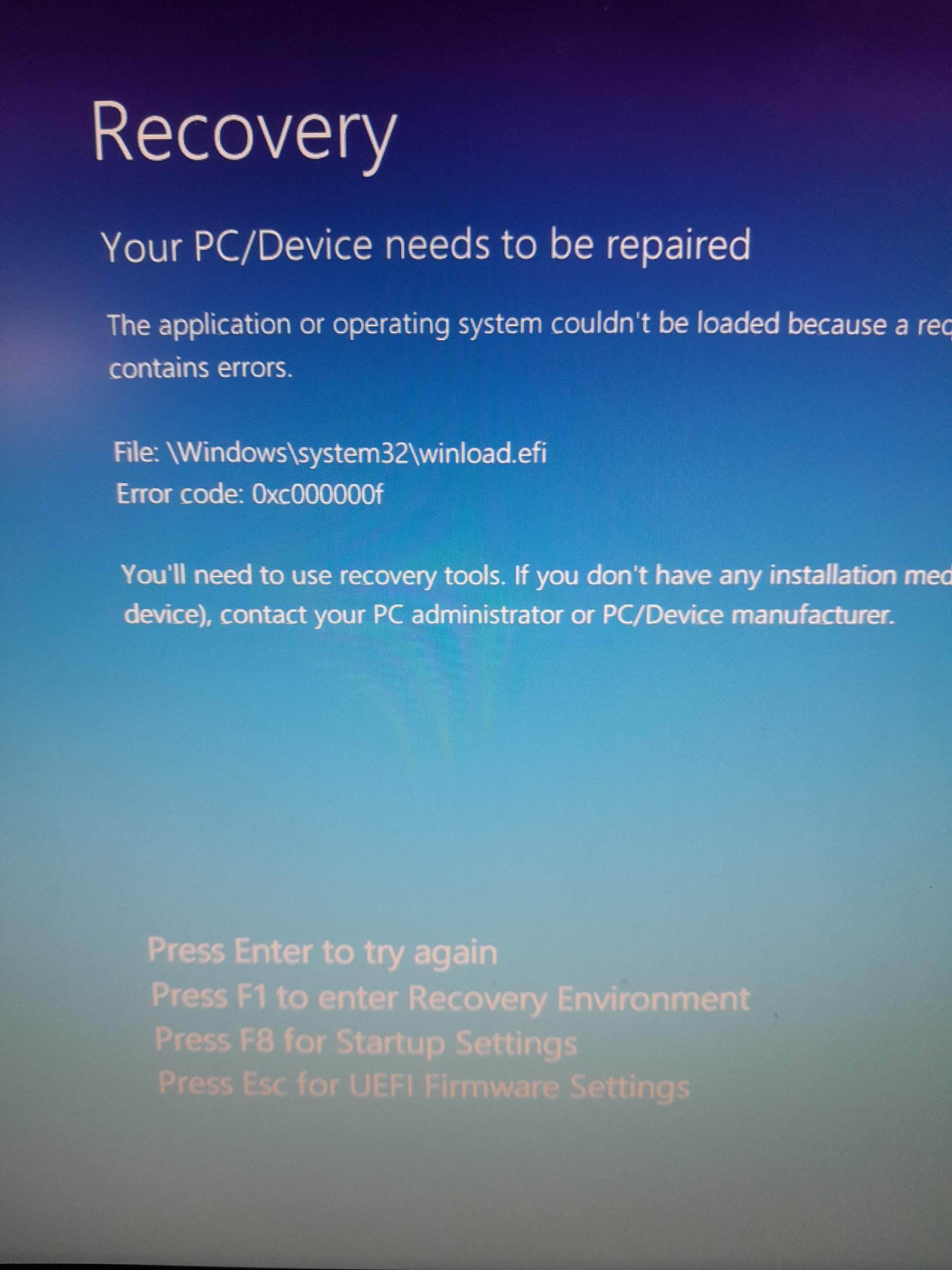 Pc windows Boot error nach Bios Update? (PC-Problem)