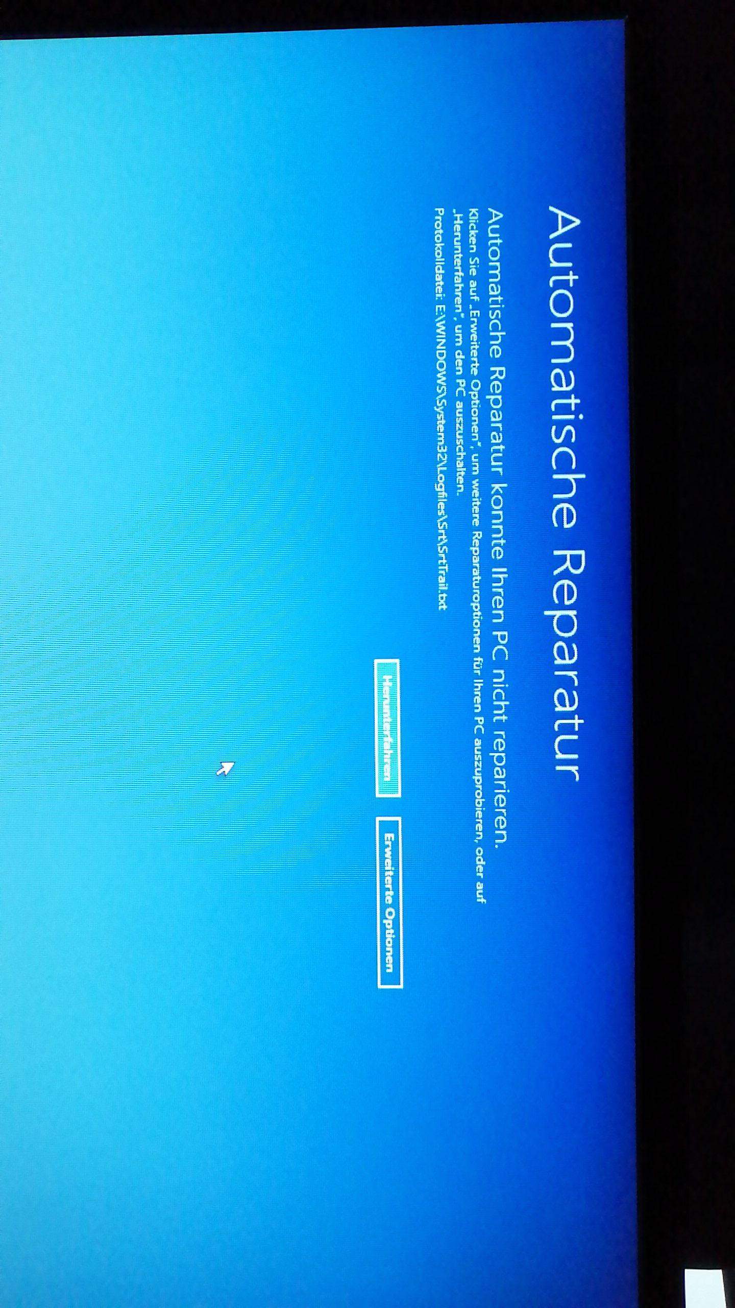 PC zeigt beim Hochfahren Fehlermeldung an - Kann mir bitte dringend ...