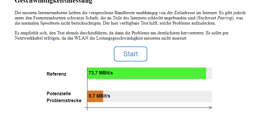 Peering Probleme? (Internet, Netzwerk, Telekom)