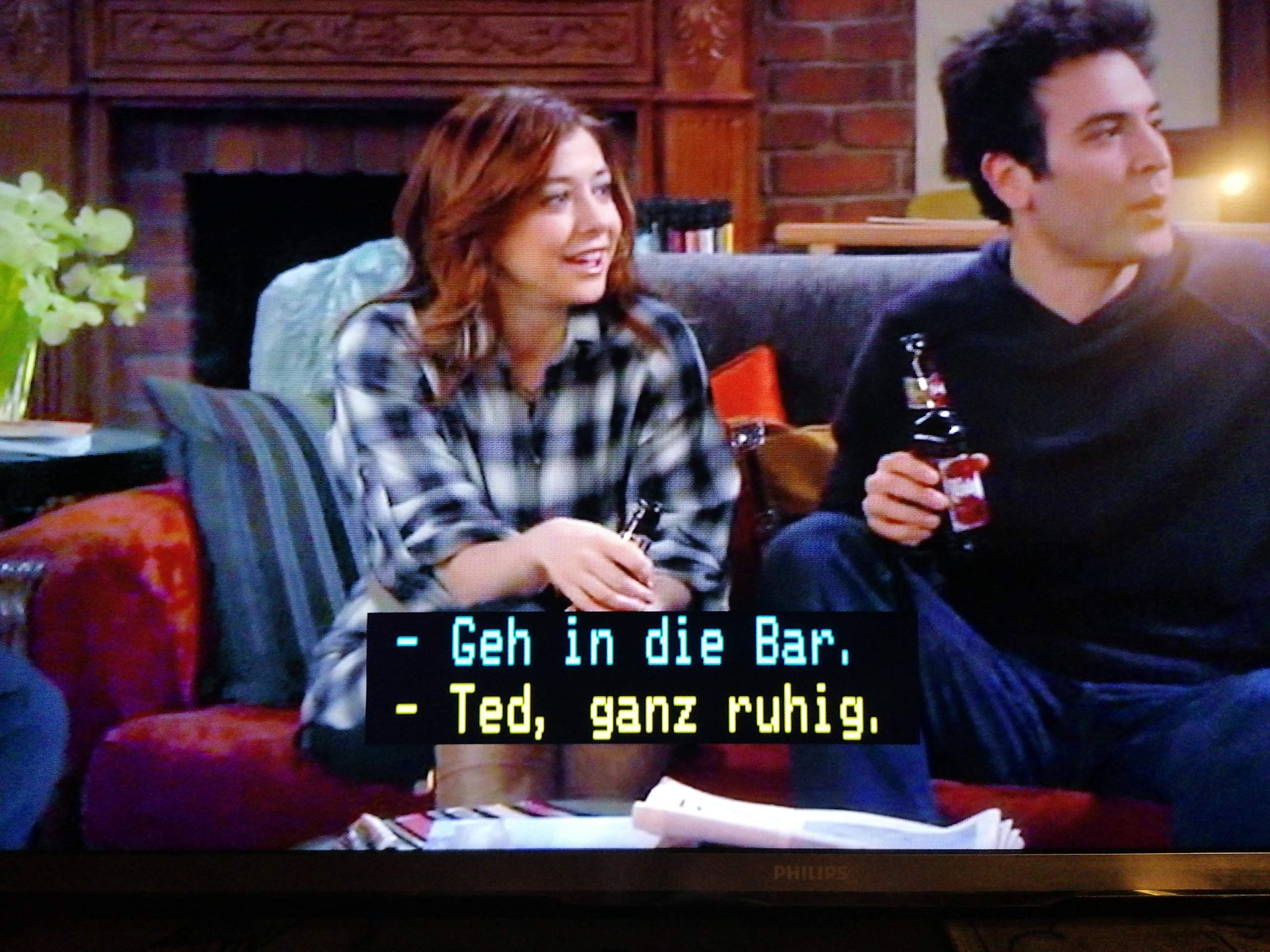 Philip Fernseher Untertitel ausschalten? (Computer, Technik, Technologie)