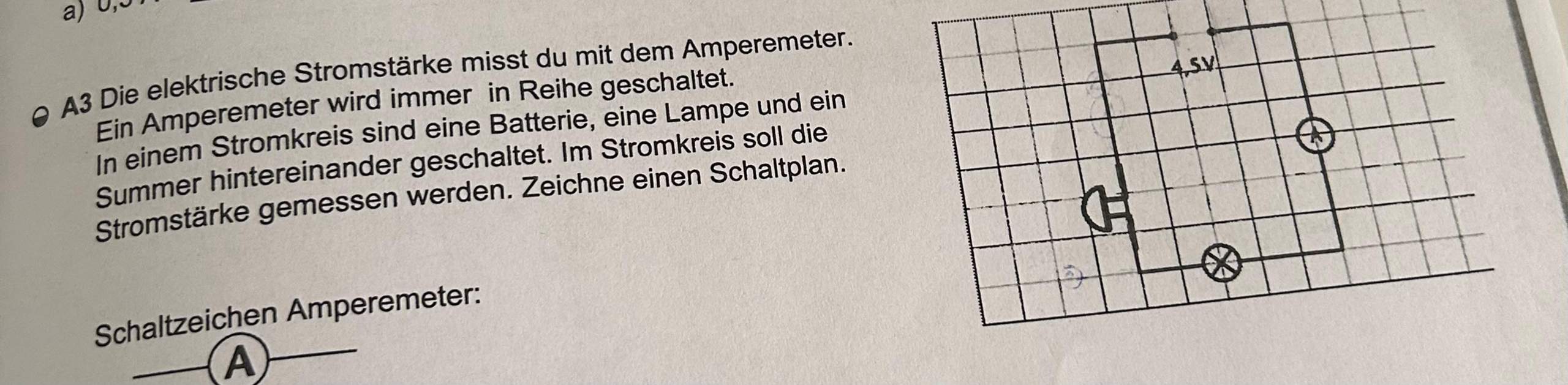 Physik, elektrische Stromstärke und Stromkreis? (Strom, Elektrotechnik ...