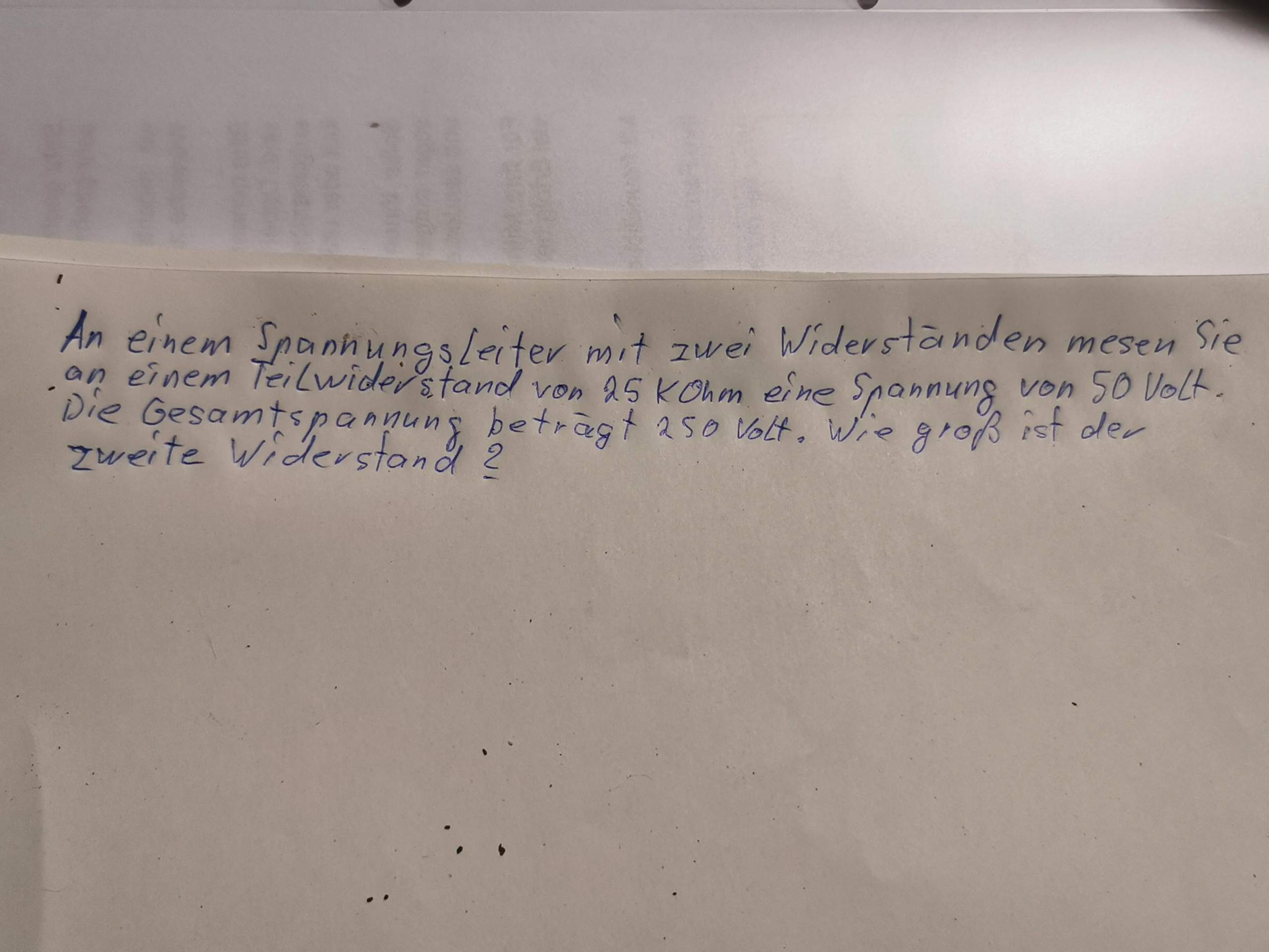 Physik Formel Spannung.? (Elektrizität, Physiker)