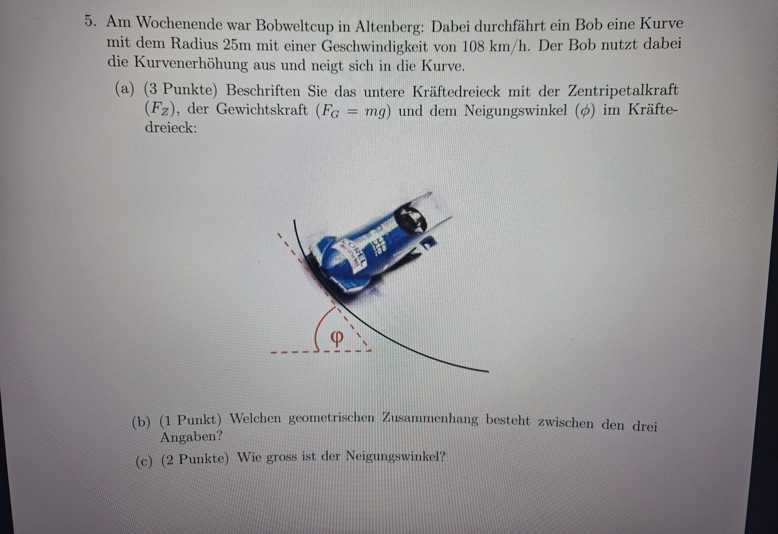 Physik Kräfte einzeichnen? (Schule, Abitur, Formel)
