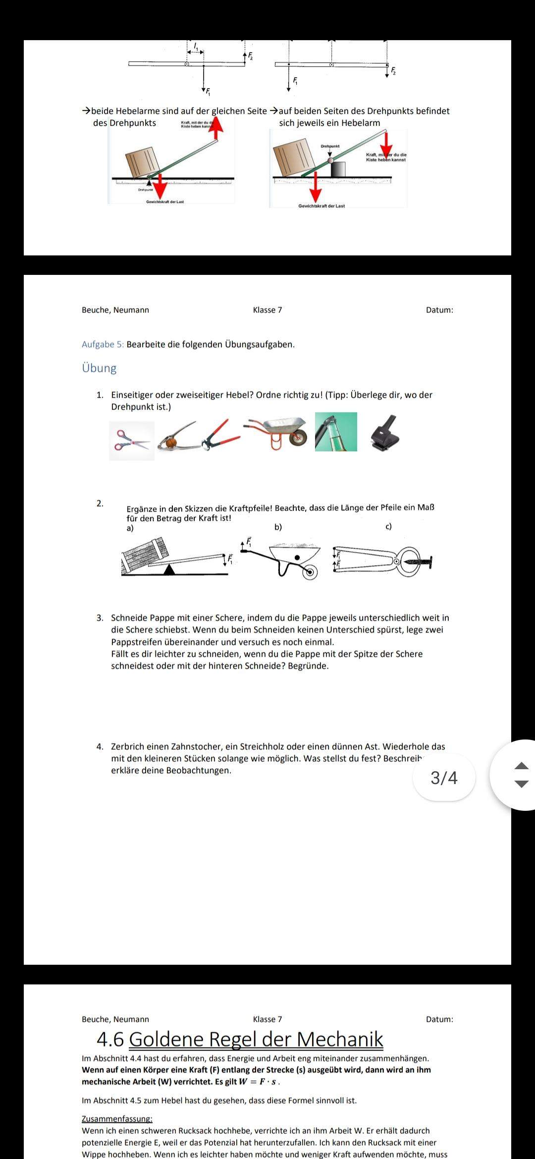 Physik, wie zeichnet man kraftpfeile? (Schule)