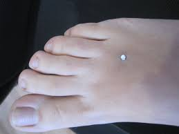 Piercing Am Fuss