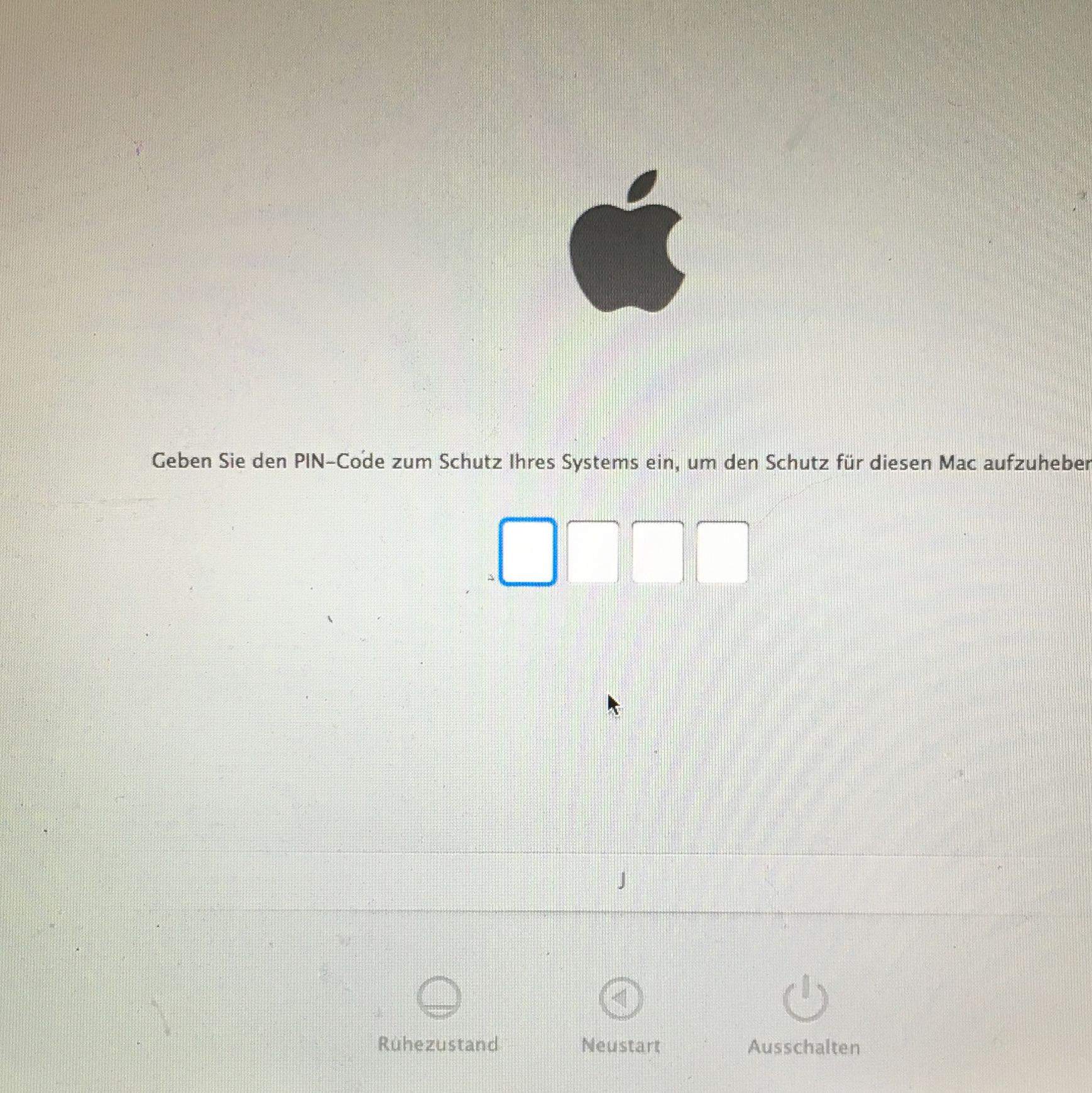 PIN-Code mac vergessen was tun? (Apple, Software, MacBook)
