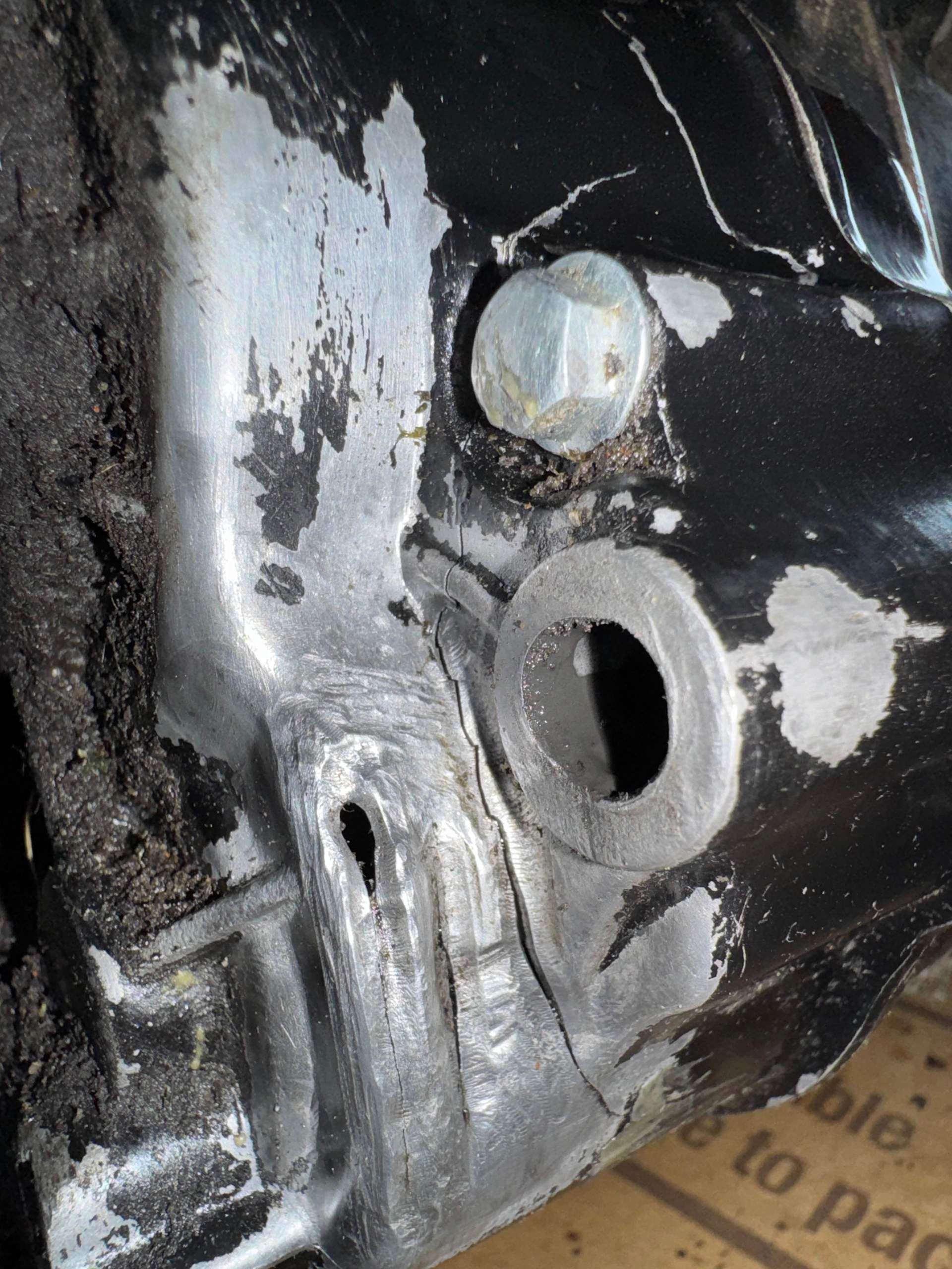 Pitbike Motor Riss reparieren? (Motorrad, Reparatur)