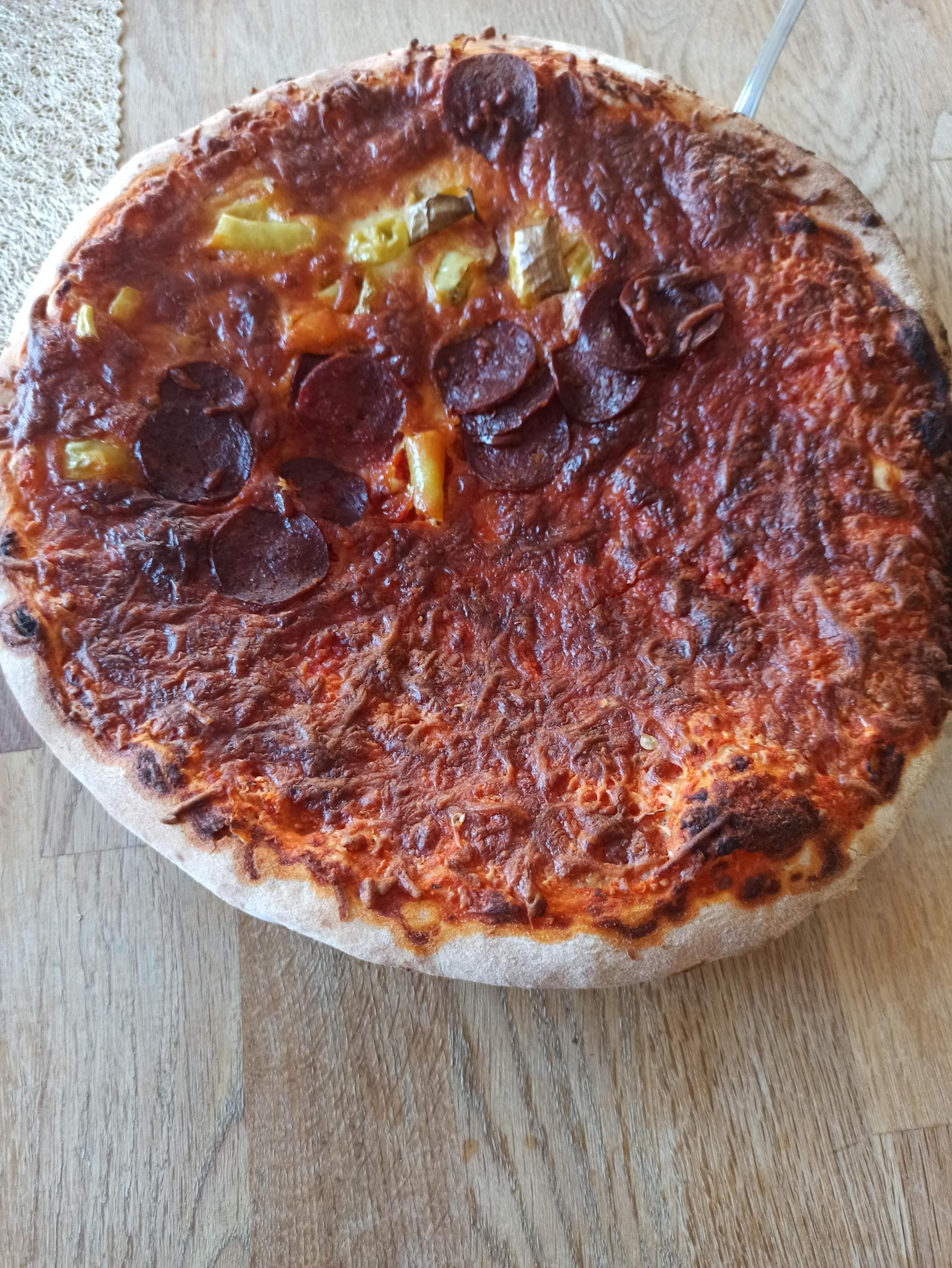 Pizza verbrannt? (Essen, Verbrennung, schädlich)