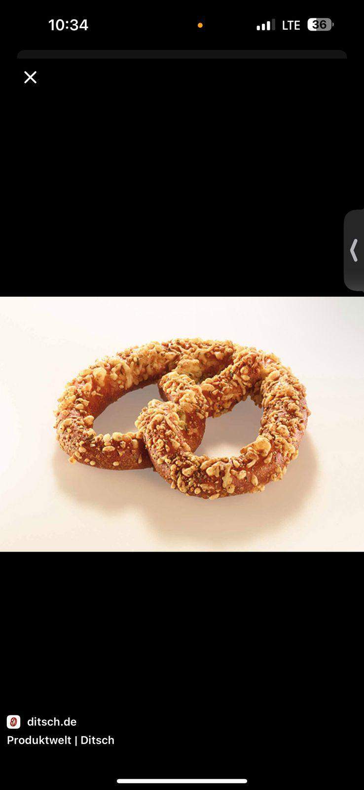 Pizzabrezel bei ditsch Bäckerei? (Pizza, Käse, Gewürze)