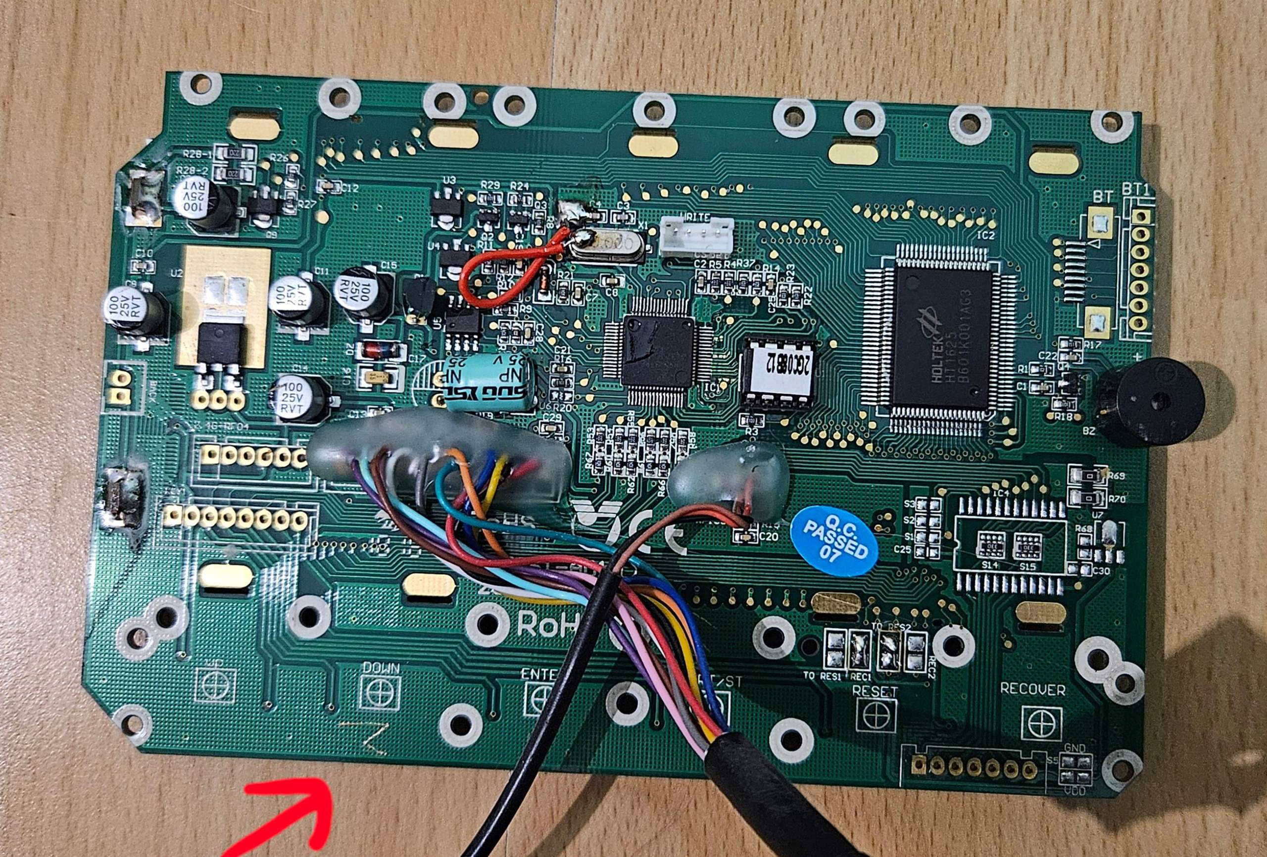 Platine defekt? (Reparatur, Elektrik)