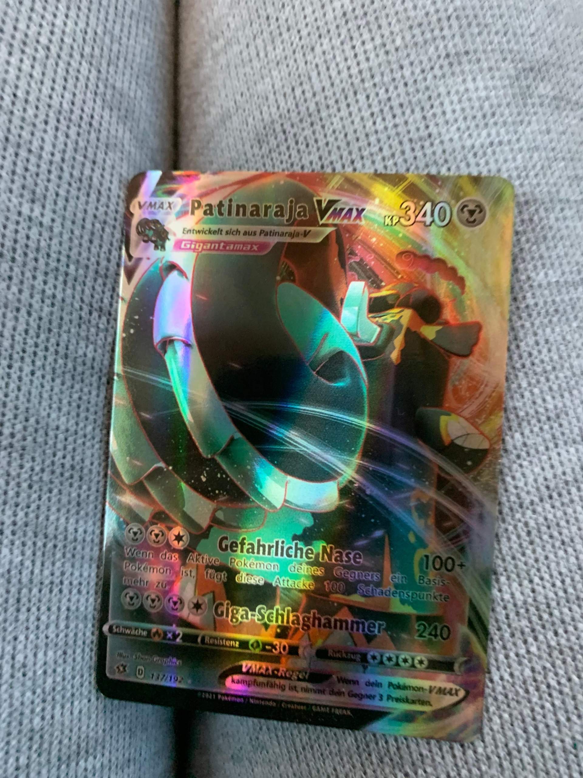 Pokémon Karte fake? (Pokemon, Pokemon Go, echt)