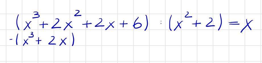 Polynomdivision? (rechnen, Bruchrechnung)