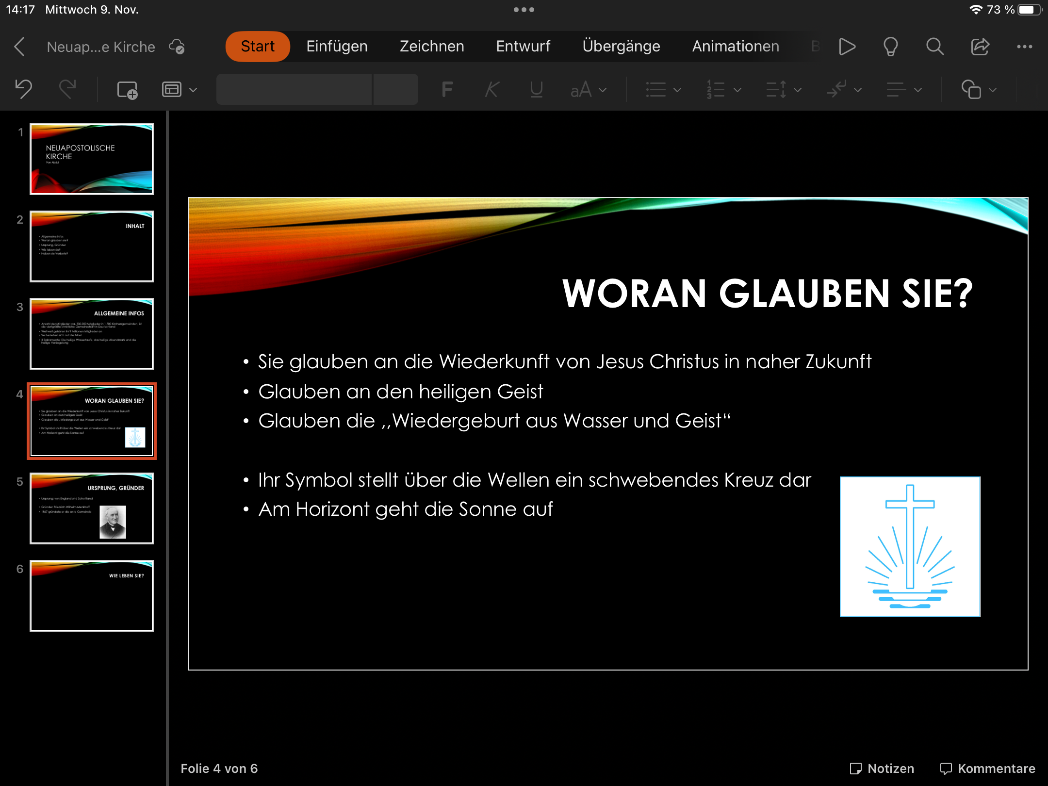 Powerpoint Neuapostolische Kirche? (Religion, Präsentation, Ethik)