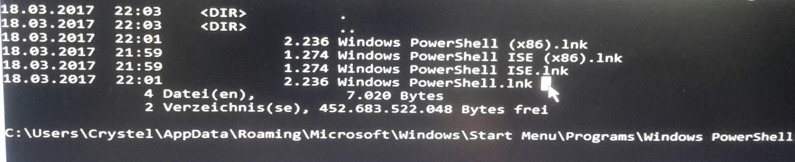 Powershell mit cmd öffnen ? (Computer, programmieren)