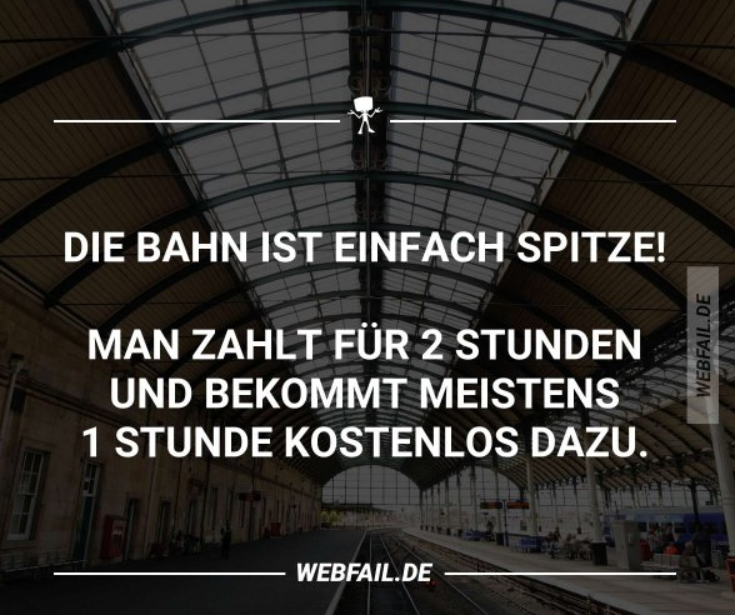 Preis-Leistungssieger! (Deutsche Bahn, Meme)