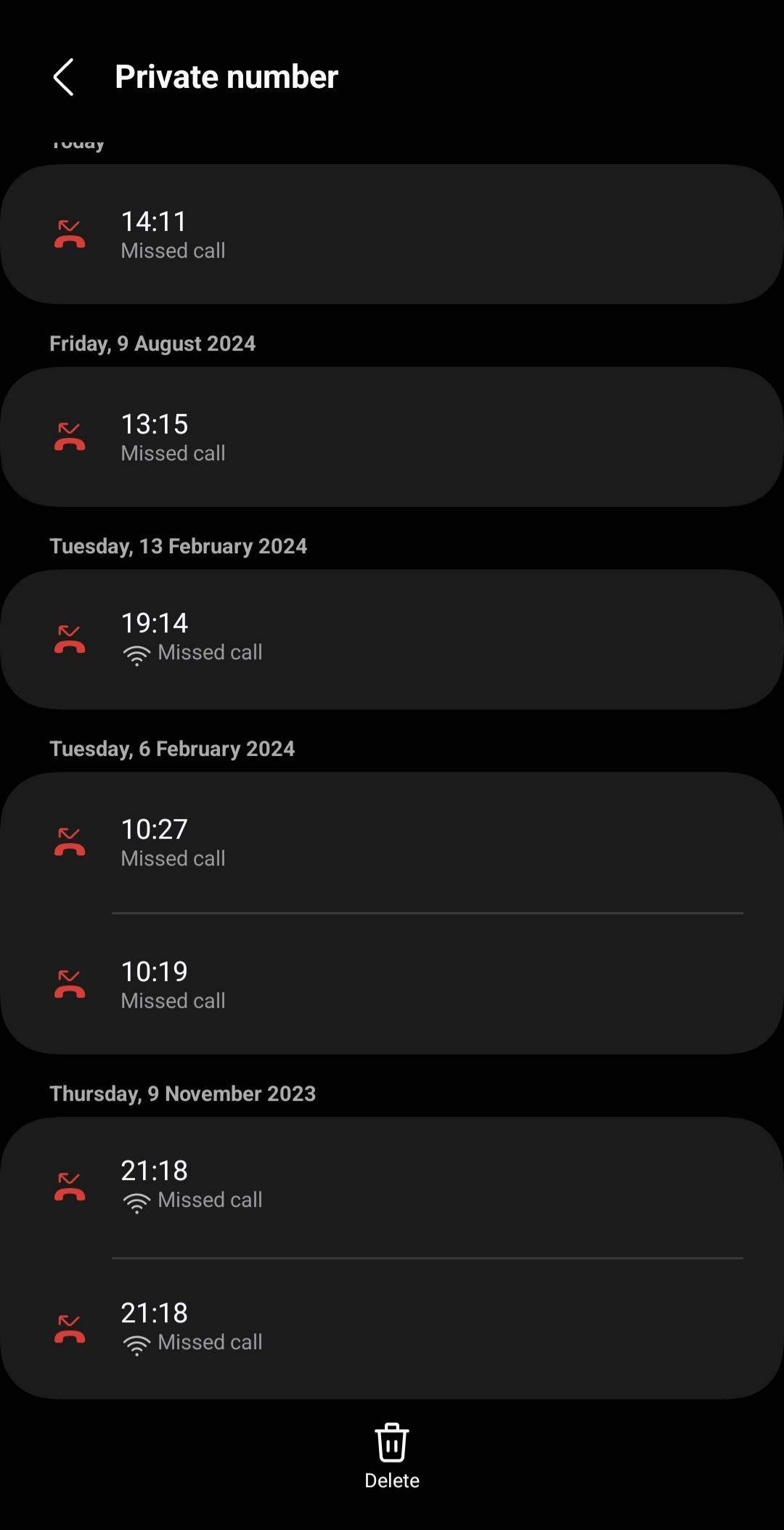 private Nummer zurück rufen? (Telefon, Anruf, Telefonnummer)