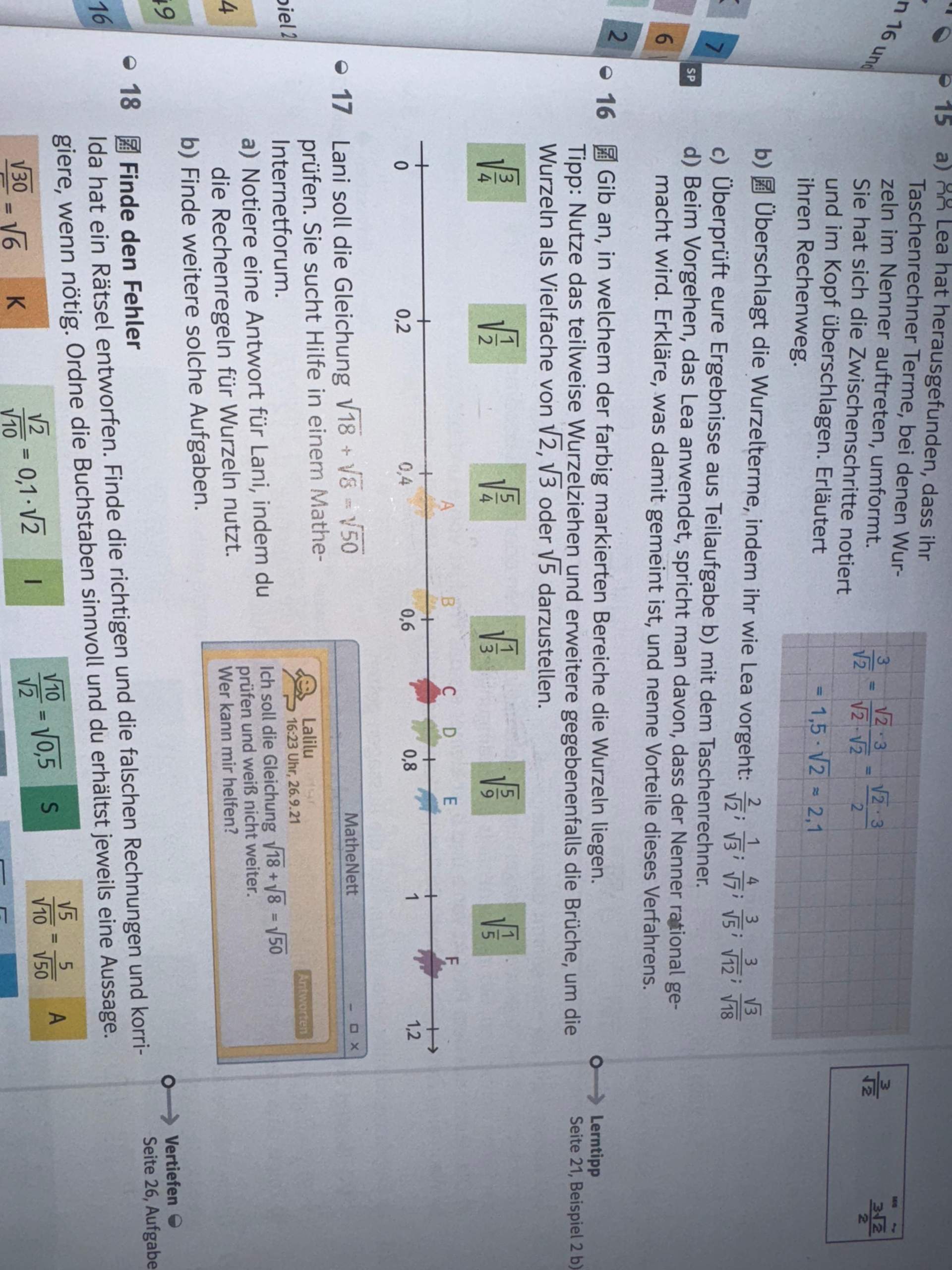Problem bei der Mathe Aufgabe? (Mathematik)