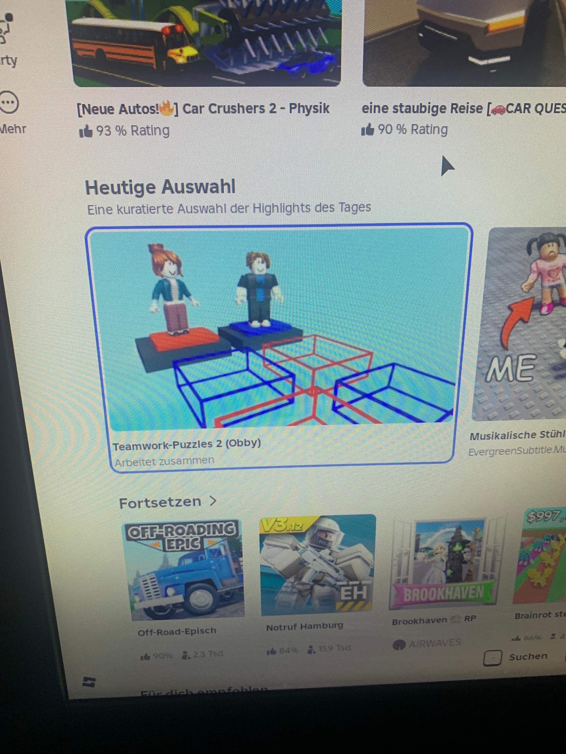 Problem in Roblox mit blauem Kasten brauche dringend Hilfe?