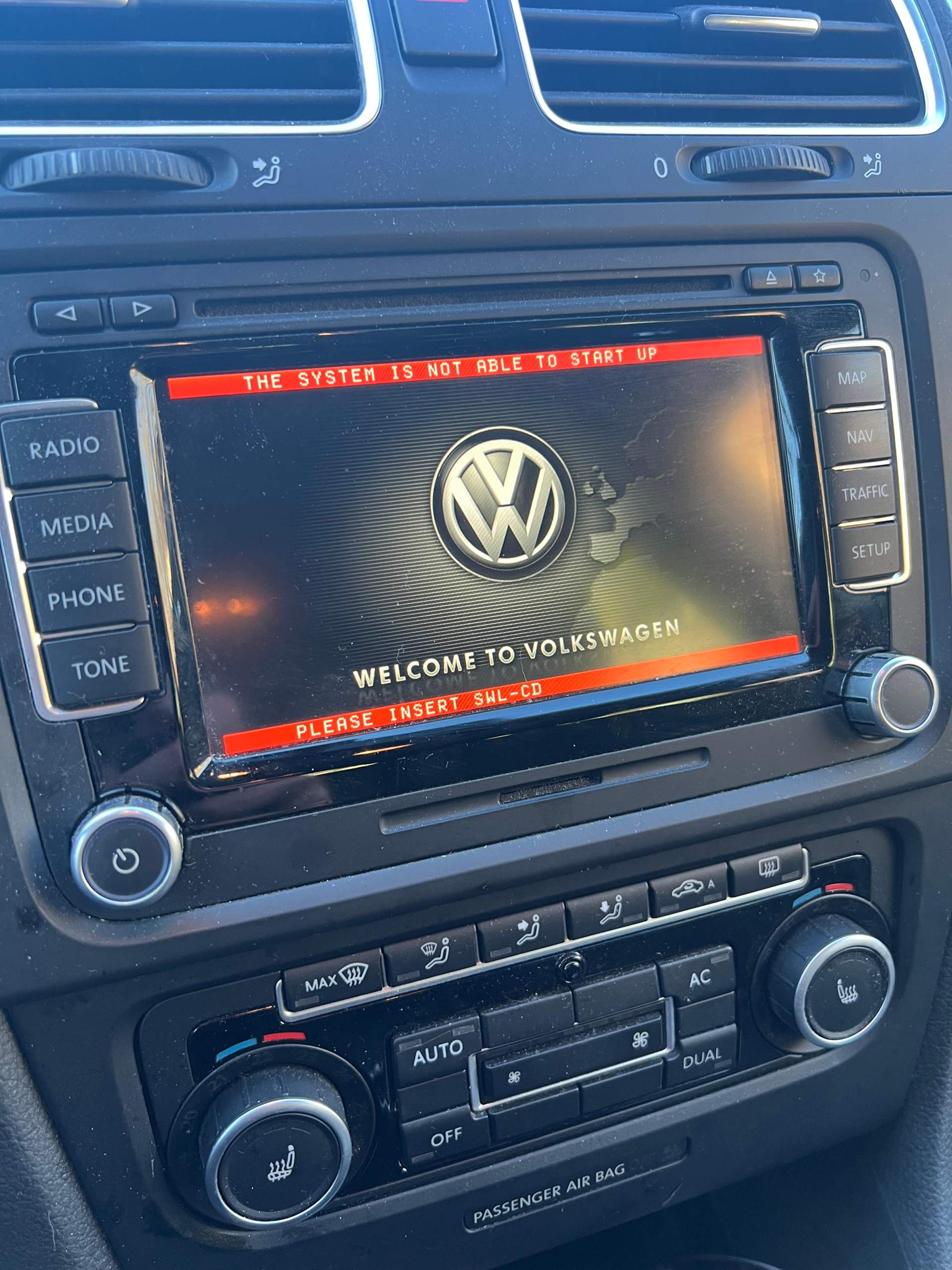 Problem mit dem VW RNS 510? (Werkstatt, Volkswagen, Golf)