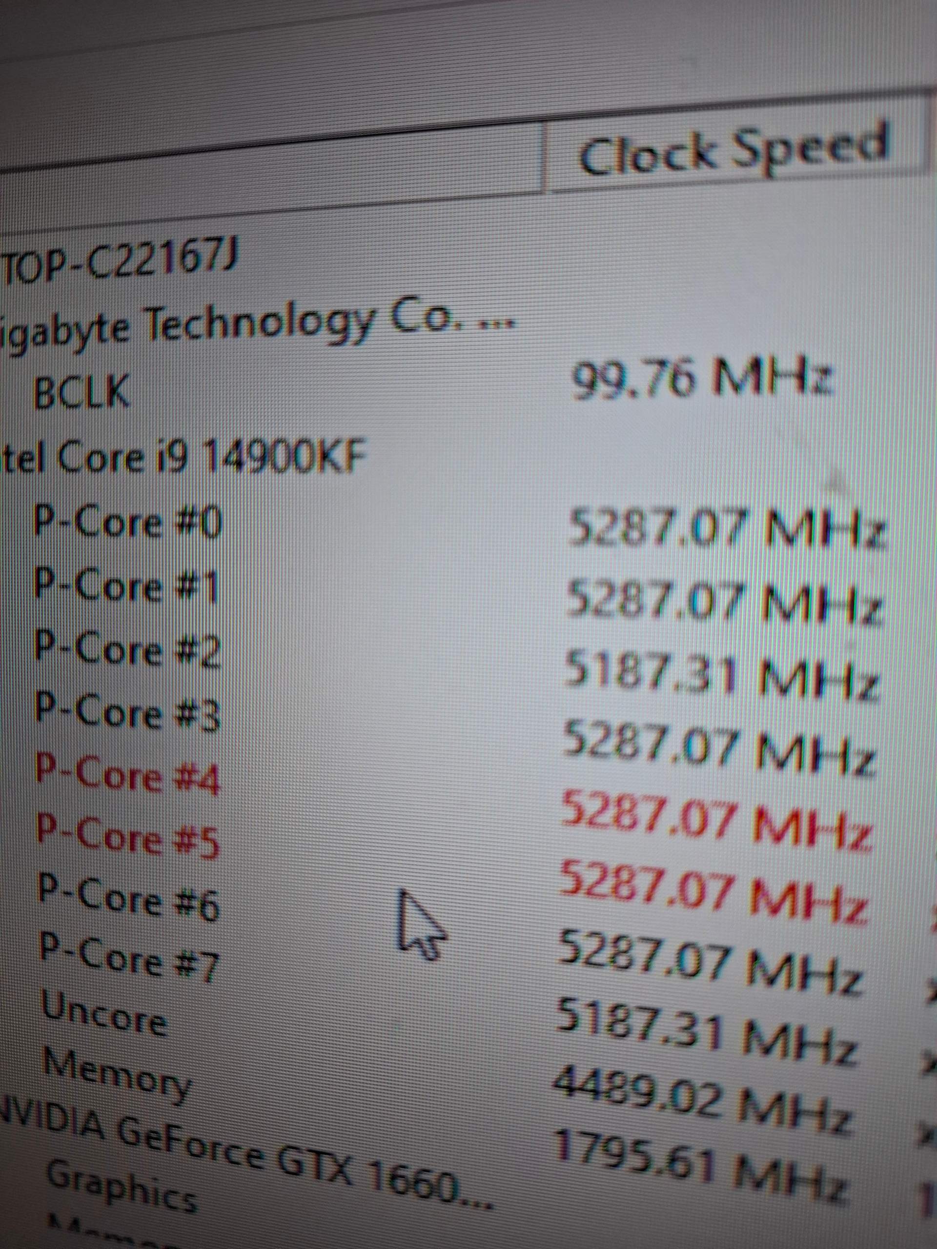 Problem mit meinem i9 14900kf? (Gaming PC, CPU, Prozessor)