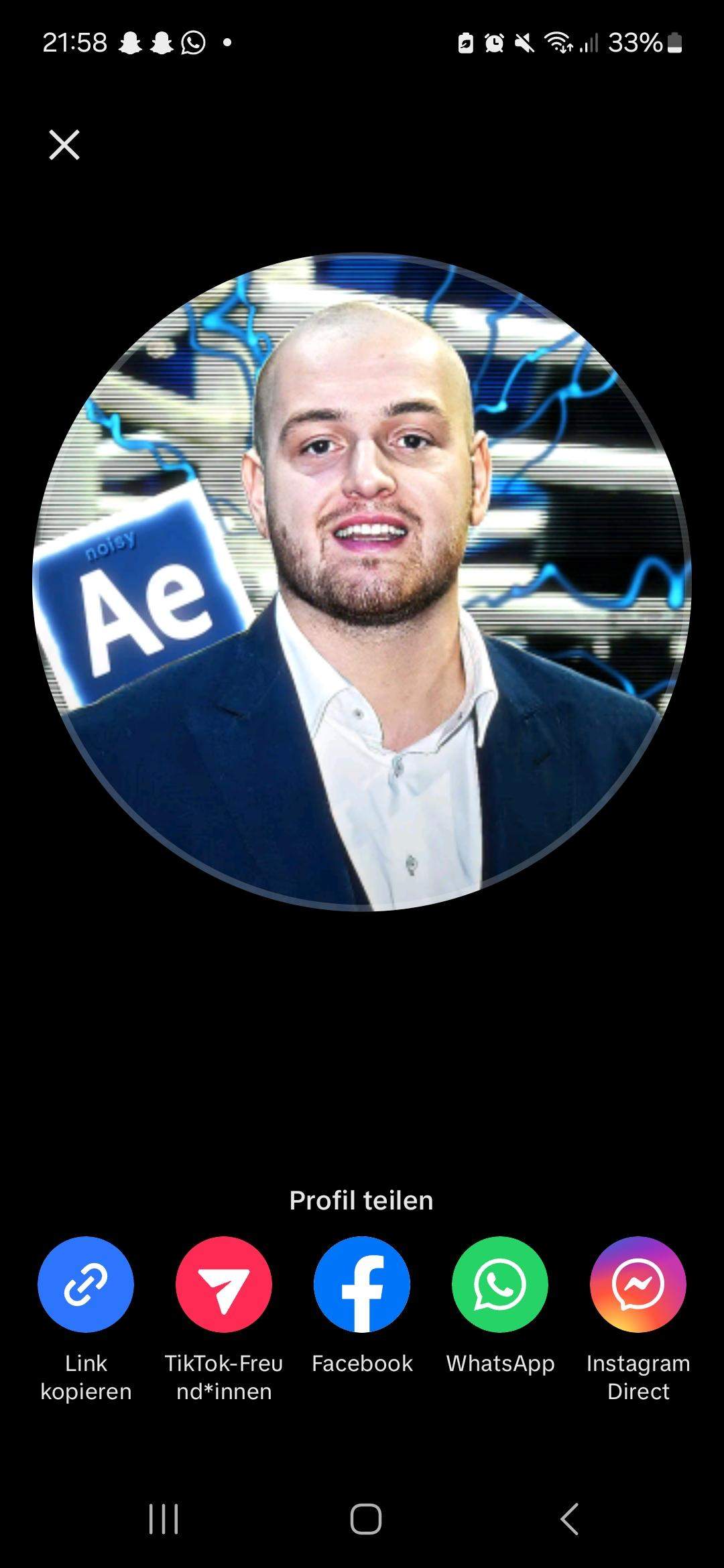 Profilbild After Effects? (YouTube, Account)