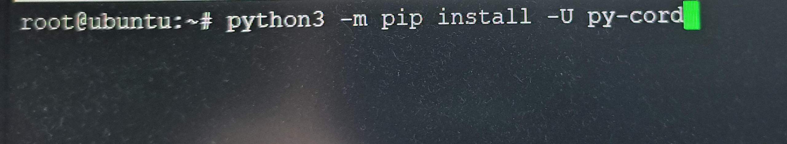 py-cord auf vServer Installieren Ubuntu? (programmieren, IT, Linux)