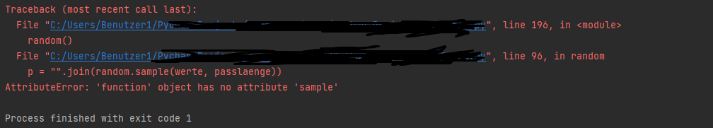 Python Attributeerror Function Object Has No Attribute Sample