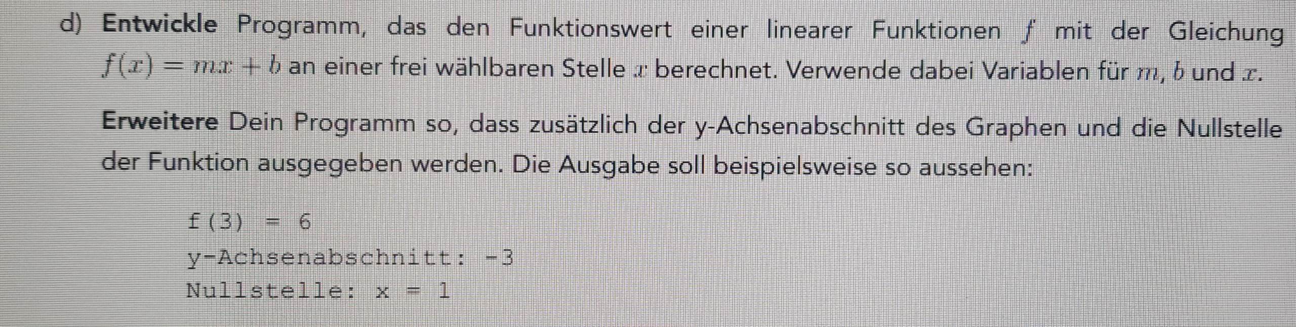 Python aufgabe 9. Klasse? (Schule, PC, Mathematik)