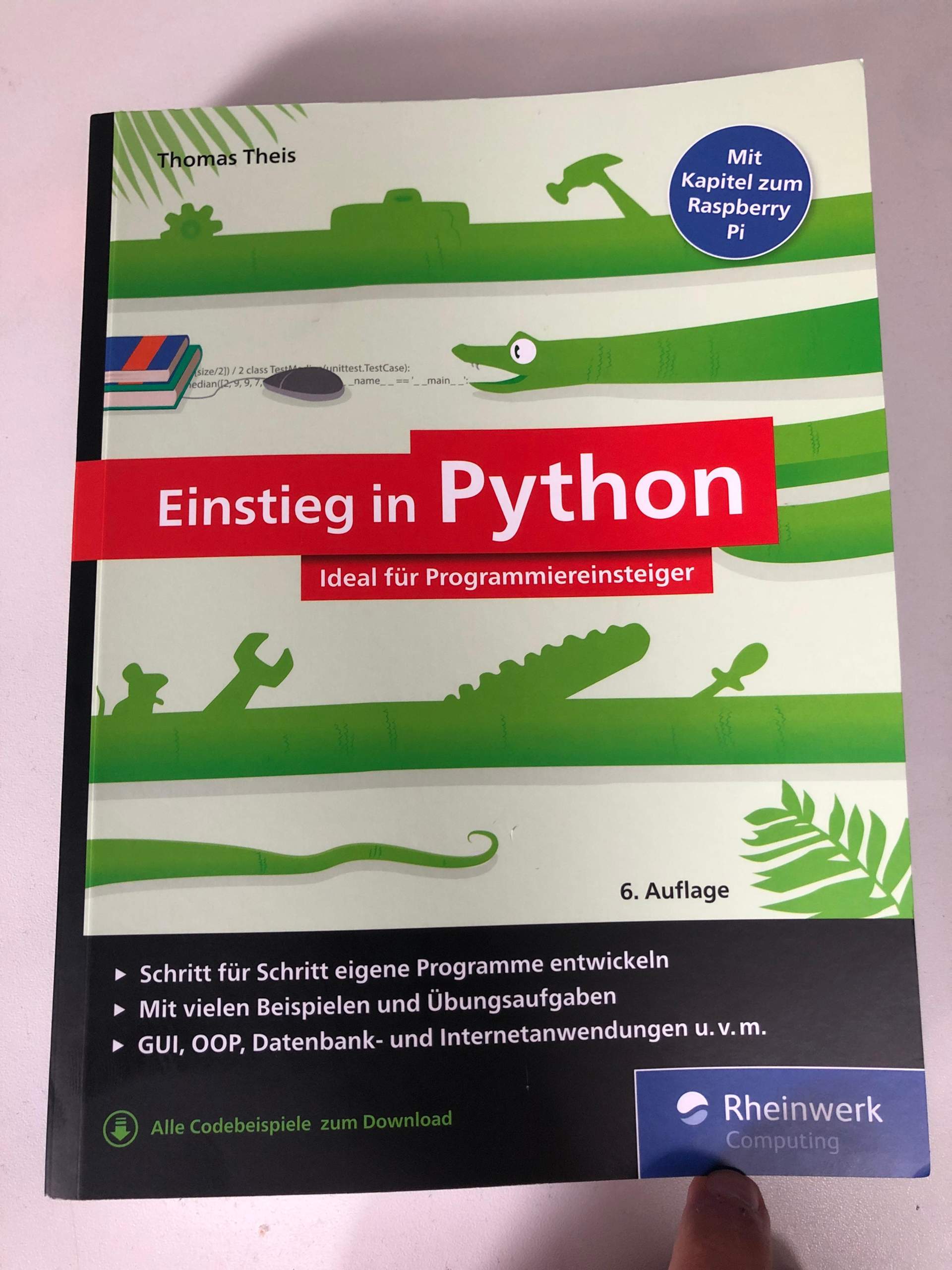 Python Buch mit PyCharm? (Computer, Programm, programmieren)