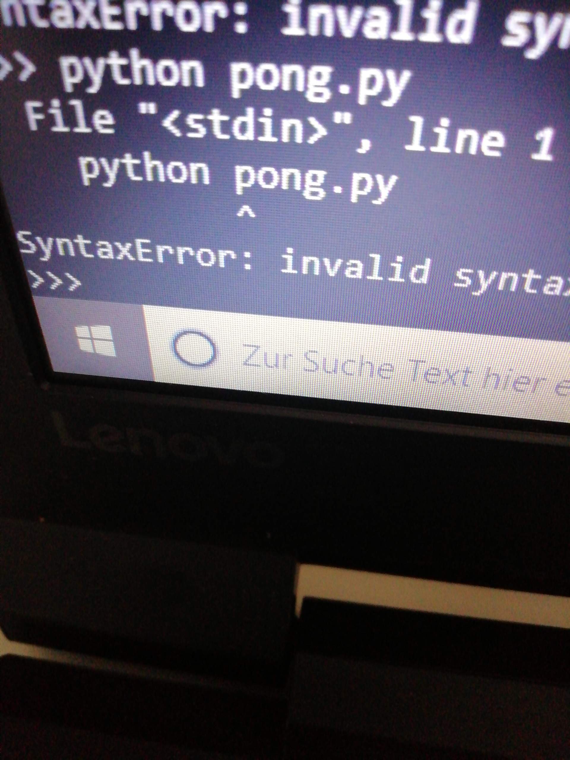 Python Pygame Nicht öffnen Hilfe Computer Technik Pc