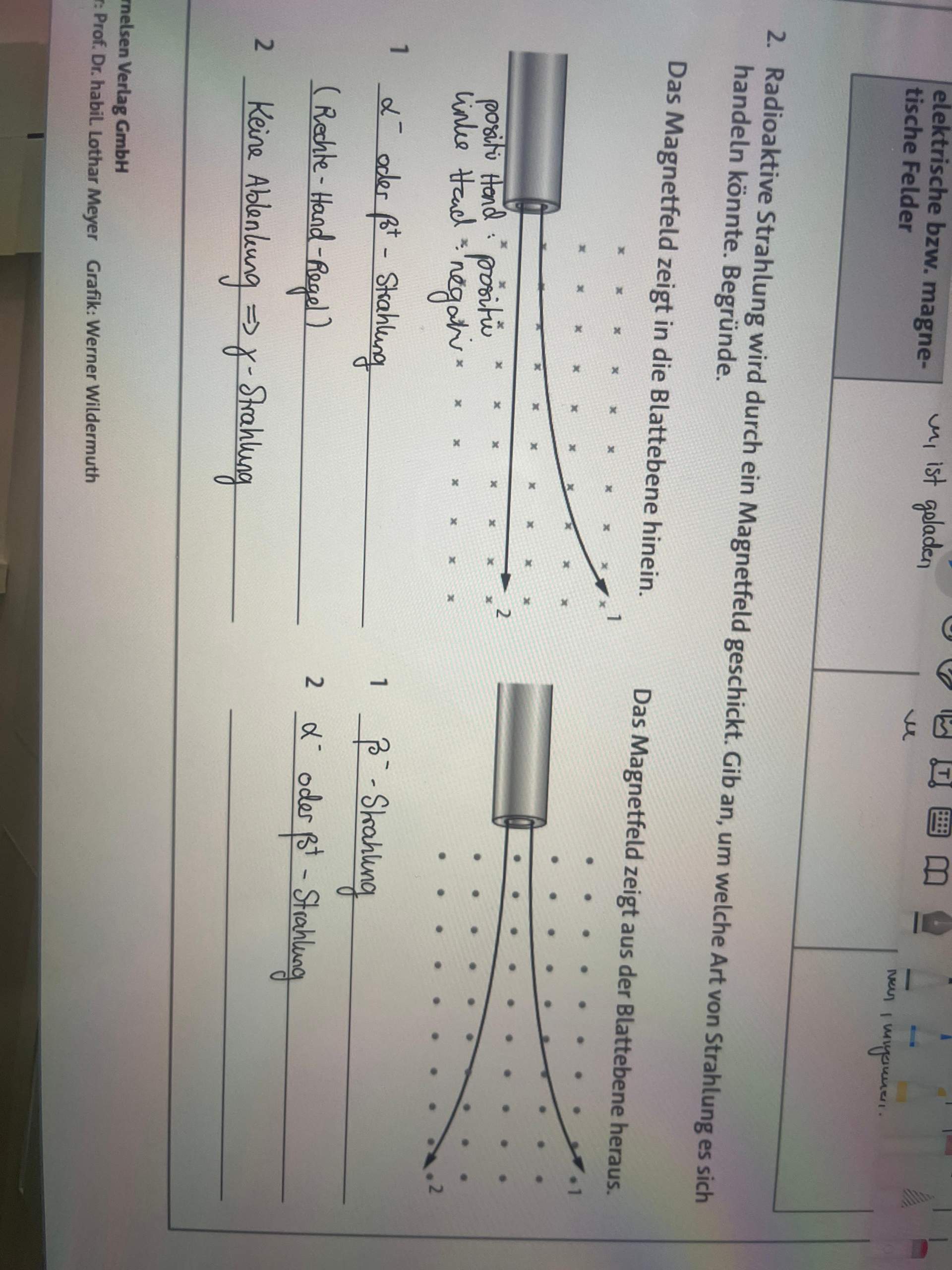 Radioaktive Strahlung? (Atom, Physiker, Elektronen)