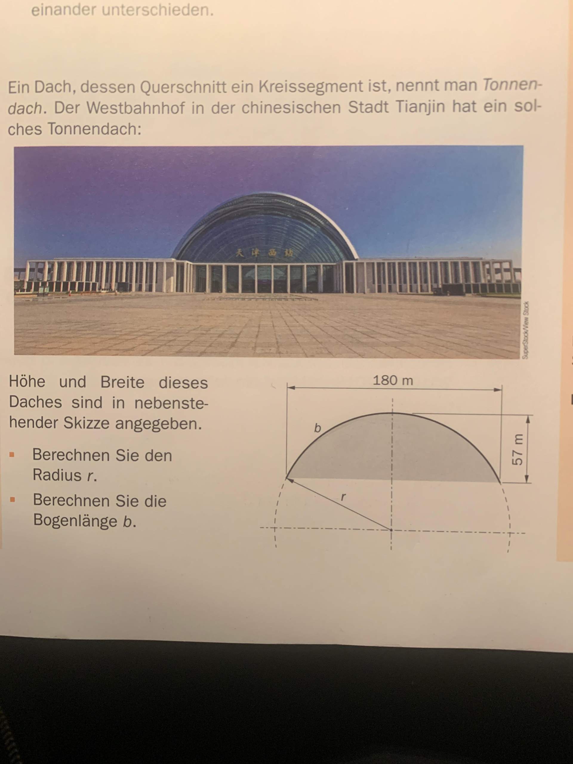 Radius mit Satz des Pythagoras rechnen? (Schule, Mathematik, Nachhilfe)