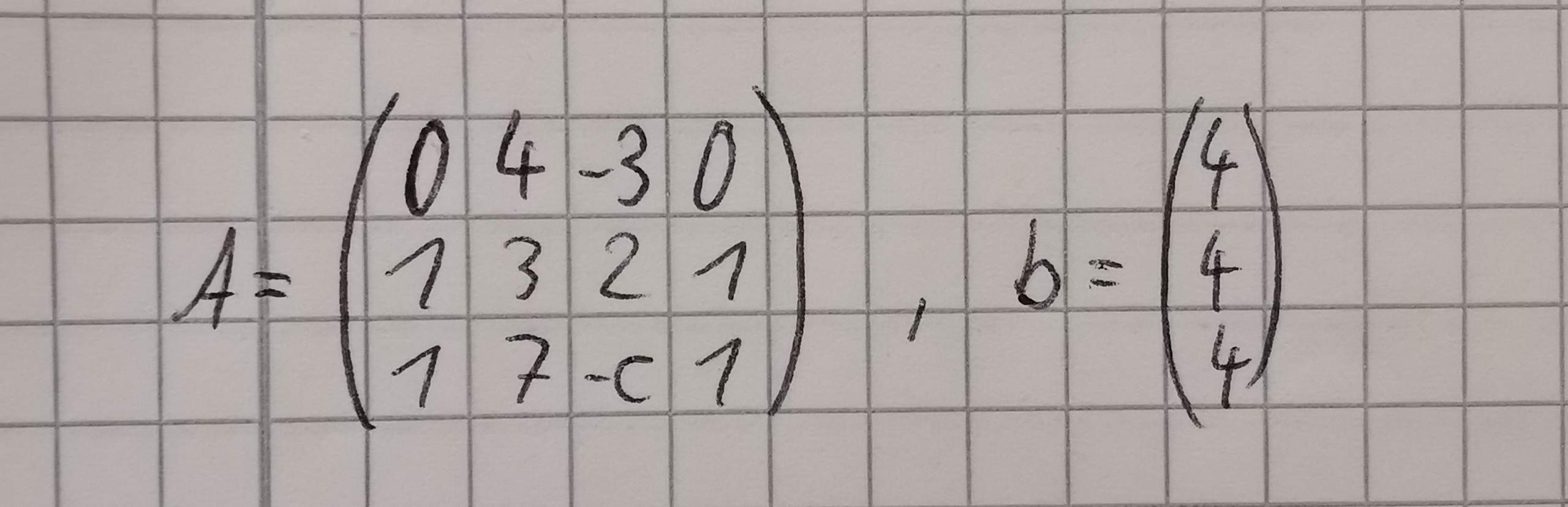 Rang einer Matrix? (Vektoren, Gleichungssysteme)