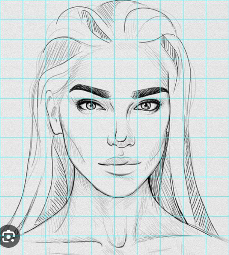 Rastertechnik zeichnen? (Bilder, Kunst, malen)